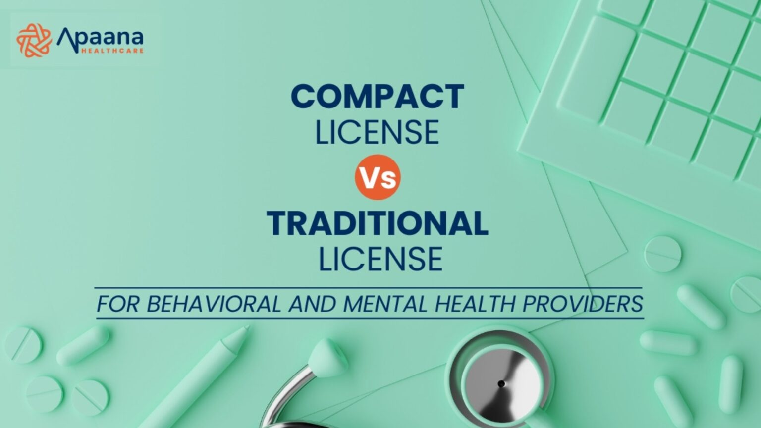 Compact vs. Normal Licenses for Behavioral Health Providers